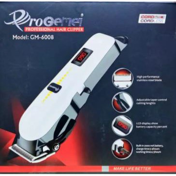 cheapestprice GEEMY/GEMEI/ PROGEMEI/ PRO GEMEI GM 6008 PROFESSIONAL HAIR CLIPPER | Shopee Malaysia