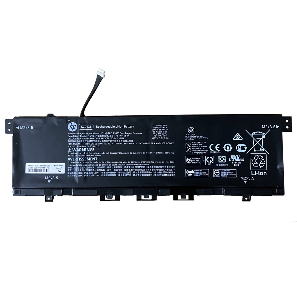 HP Envy X360 TPN-W133/W136 KC04XL L08496-855 Laptop Battery | Shopee ...