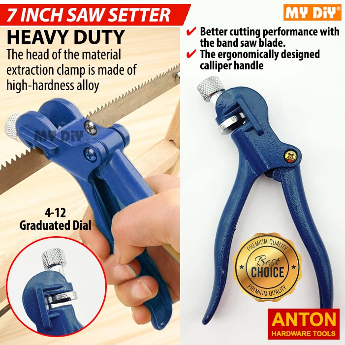 Ready Stock !!! ANTON 7 INCH SAW SETTER HEAVY DUTY SAW SET PLIER ...