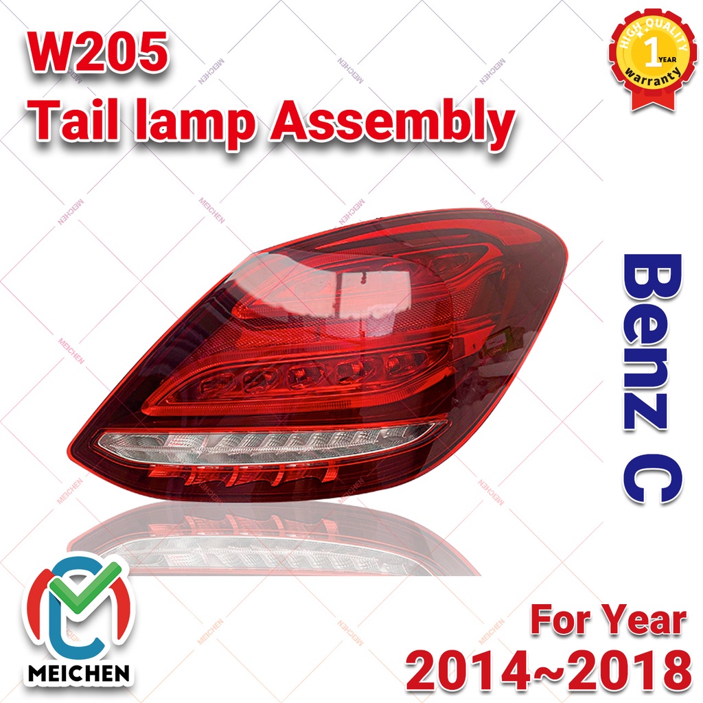 Mercedes Benz W205 Tail Lamp (2014-2018) C180L C200L C260L C300 LC350 ...