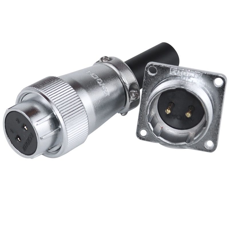 ZHQCN WS24 TQ+Z Circular Metal Aviation Socket Plug Wire Female Male ...