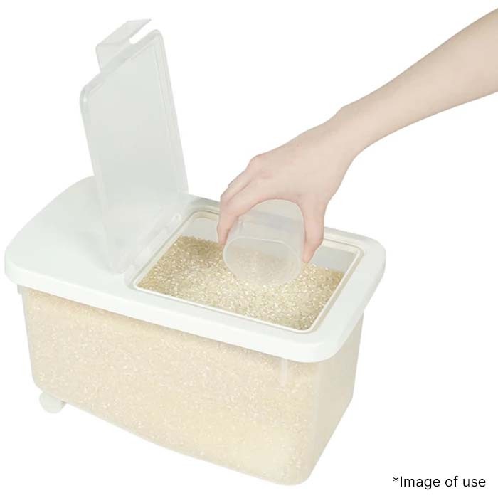RICE CONTAINER WITH CASTER 6KG | Shopee Malaysia