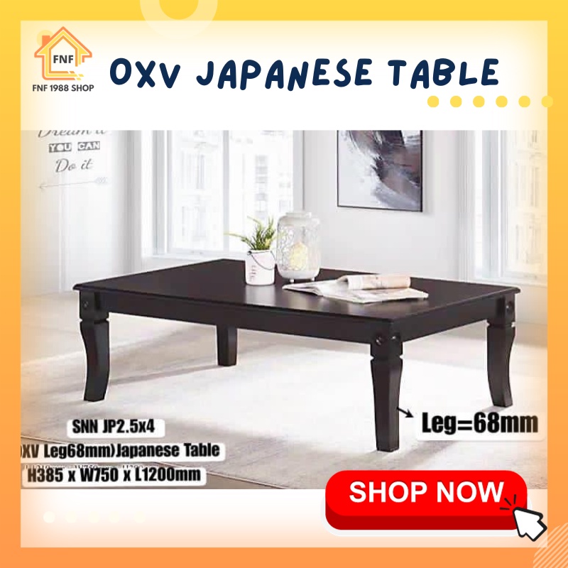 FNF SHOP💕FNF 9919 Japanese Table / Coffee Table / Meja Jepun / 日本桌 ...