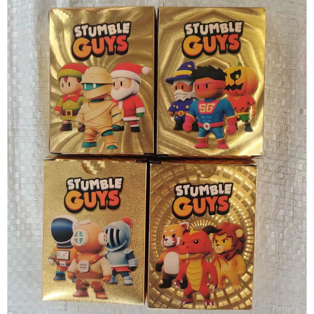 Stumble Guys gold collision party rodeo table game cards | Shopee Malaysia
