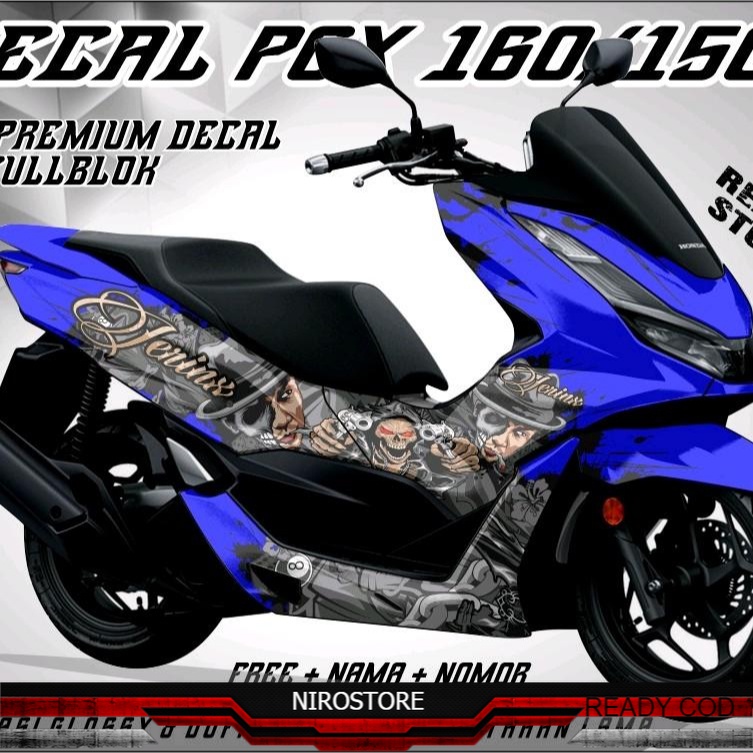 Decal pcx 160 full body striping pcx 160 full body sticker pcx 160 new ...