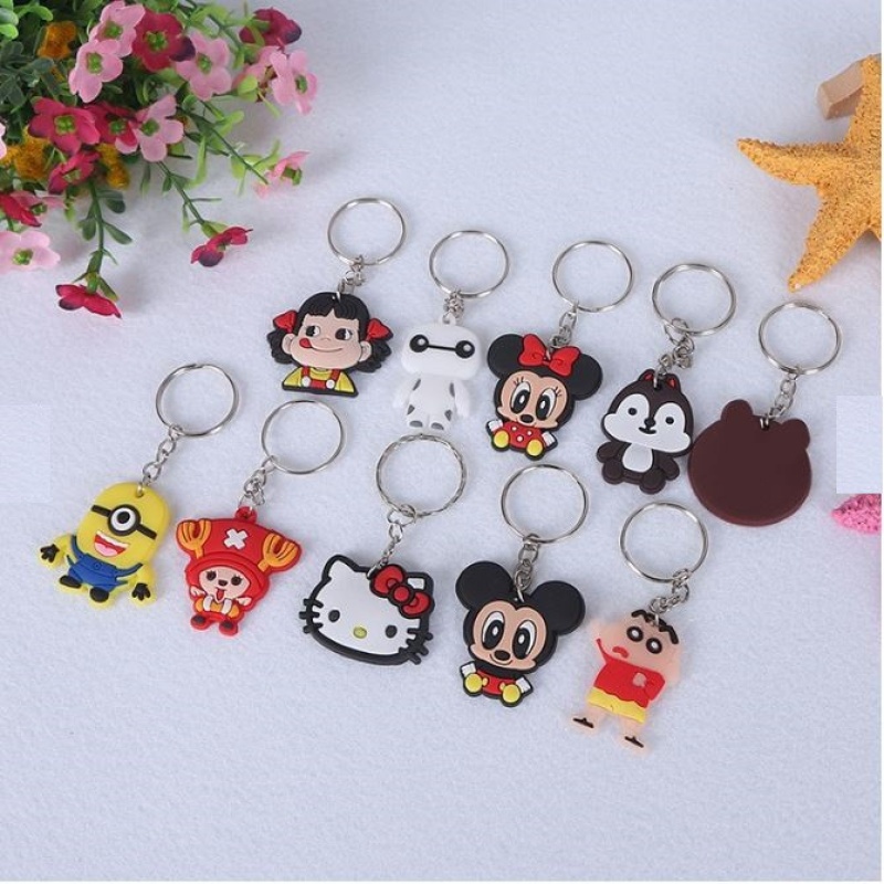 Keychain Key Ring Cartoon Keychain Keyfob Portable Party Key chain Free ...