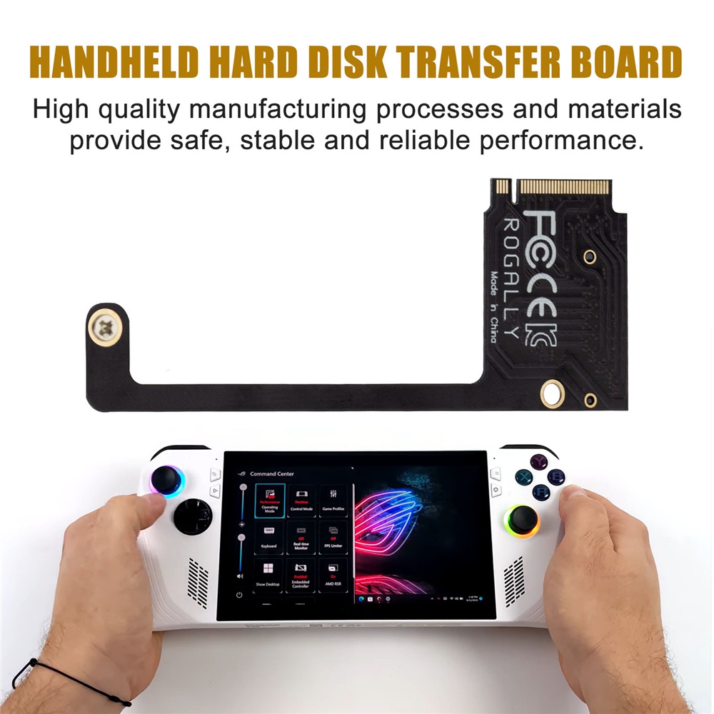 PCIE4.0 For Rog Ally SSD Memory Card Adapter Converter Transfer Board ...