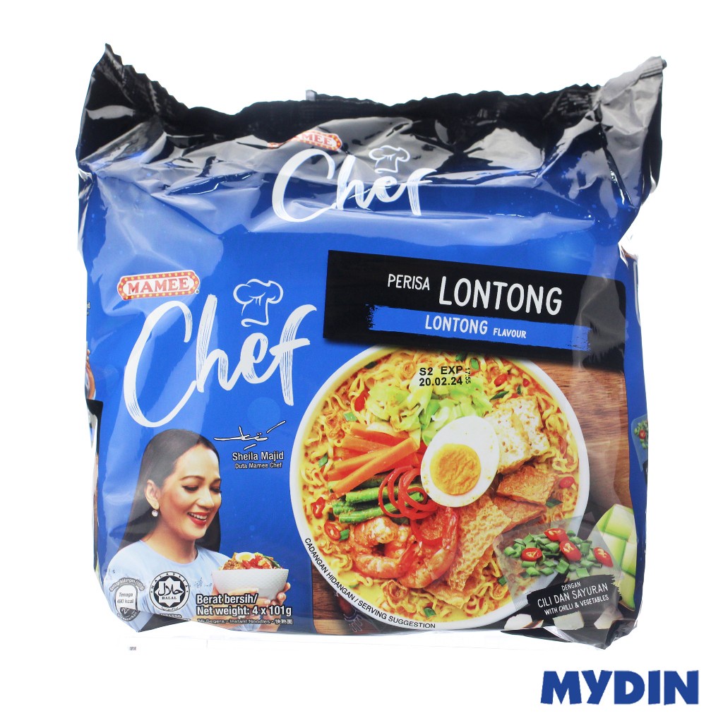 Mamee Chef Instant Noodles - Lontong Flavour (4 x 89g) | Shopee Malaysia