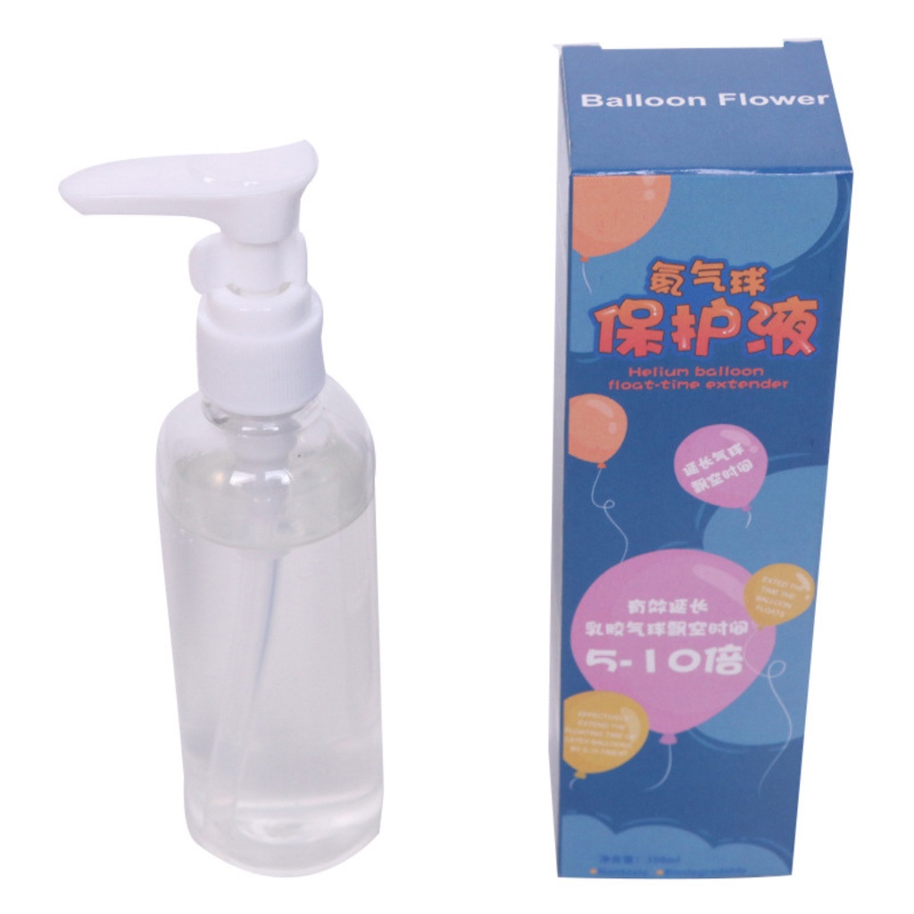100ml Helium Floating Balloon Protective Liquid Companion Latex Balloon ...