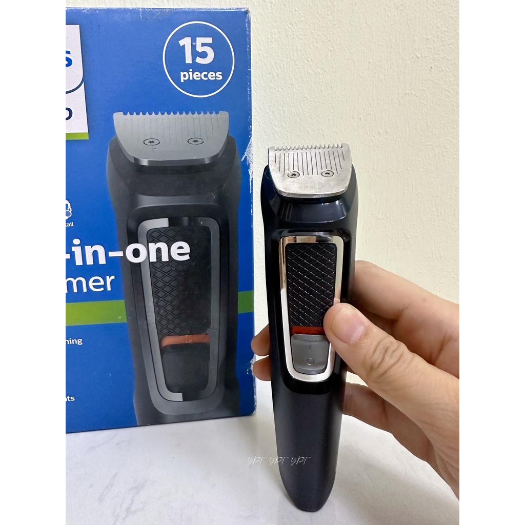 All-in-one Multi Groom Face & Hair Trimmer Rinseable attachments 15 ...