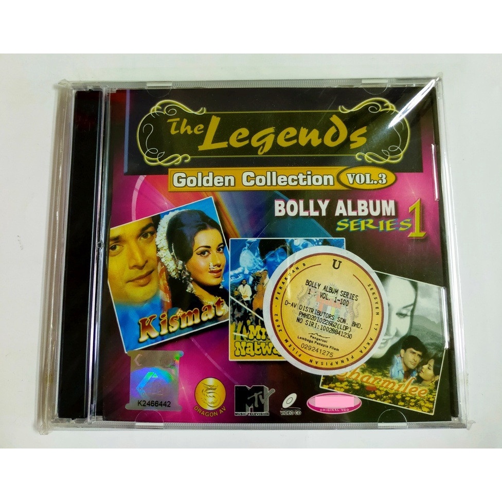 Bolly Album Series 1 The Legend Collection Vol.3 Kismat Mr. Natwarlal ...