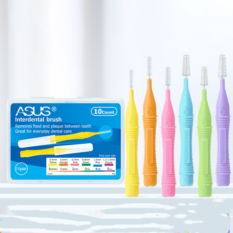 30pcs ASUS I-Type Interdental Brush Straight Orthodontic Interdental ...