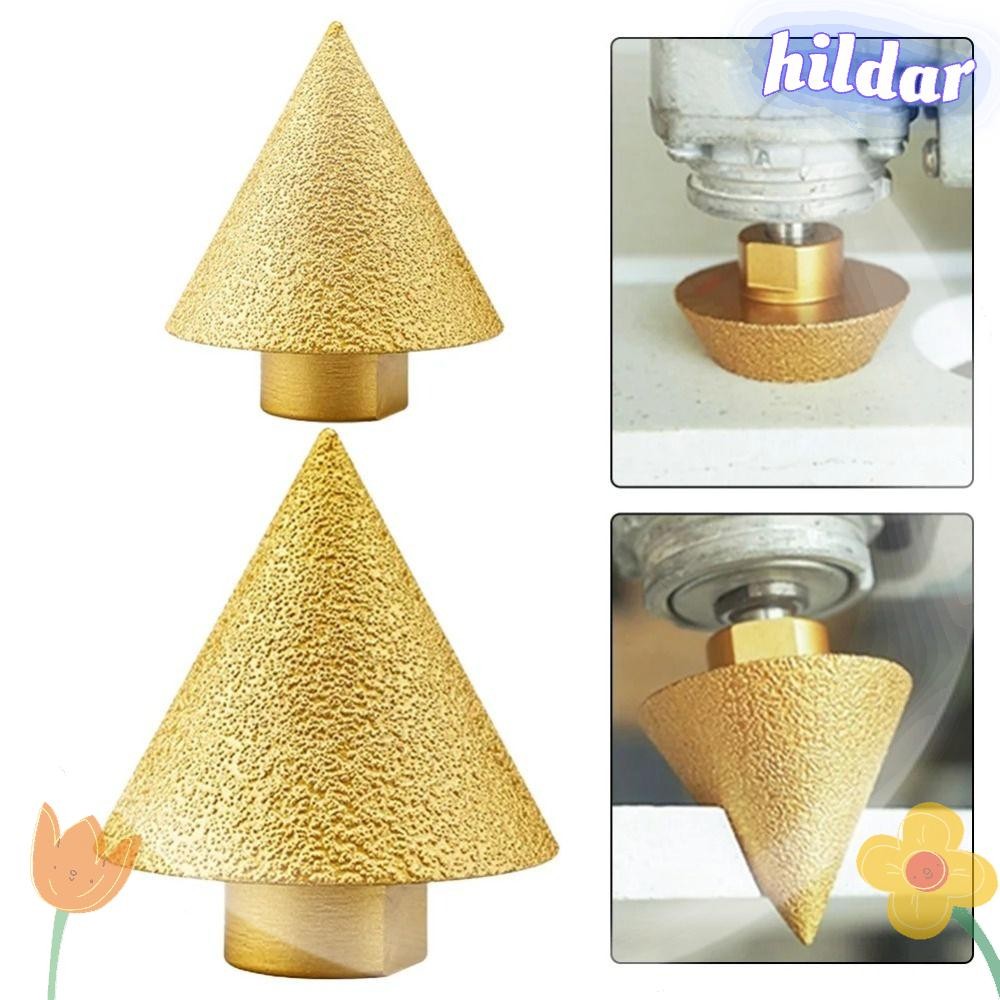 HILDAR Diamond Beveling Chamfer Bit, M10 Thread Carve Polishing ...
