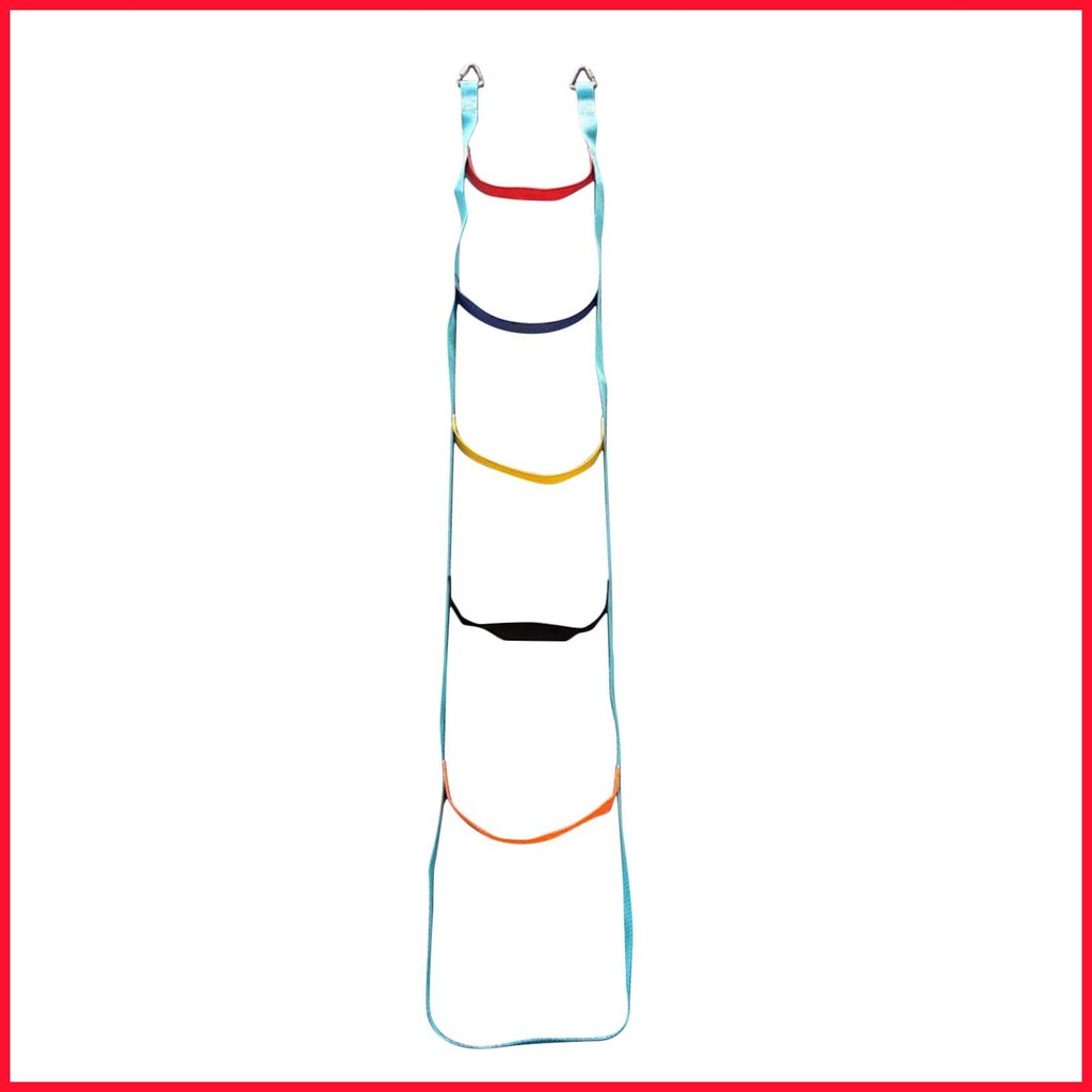 Tree Ladder Colorful Webbing Treehouse Rope Ladder Strong Load-Bearing ...