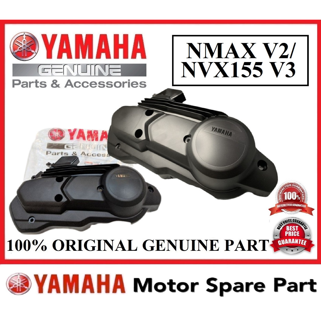 (100% ORIGINAL) YAMAHA NMAX V2 / NVX155 V3 ENGINE COVER // B6H-E5431-00 CRANKCASE CRANK CASE ...