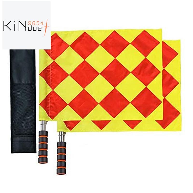 Football Soccer Referee Flags Football Judge Linesman Sideline Fair ...