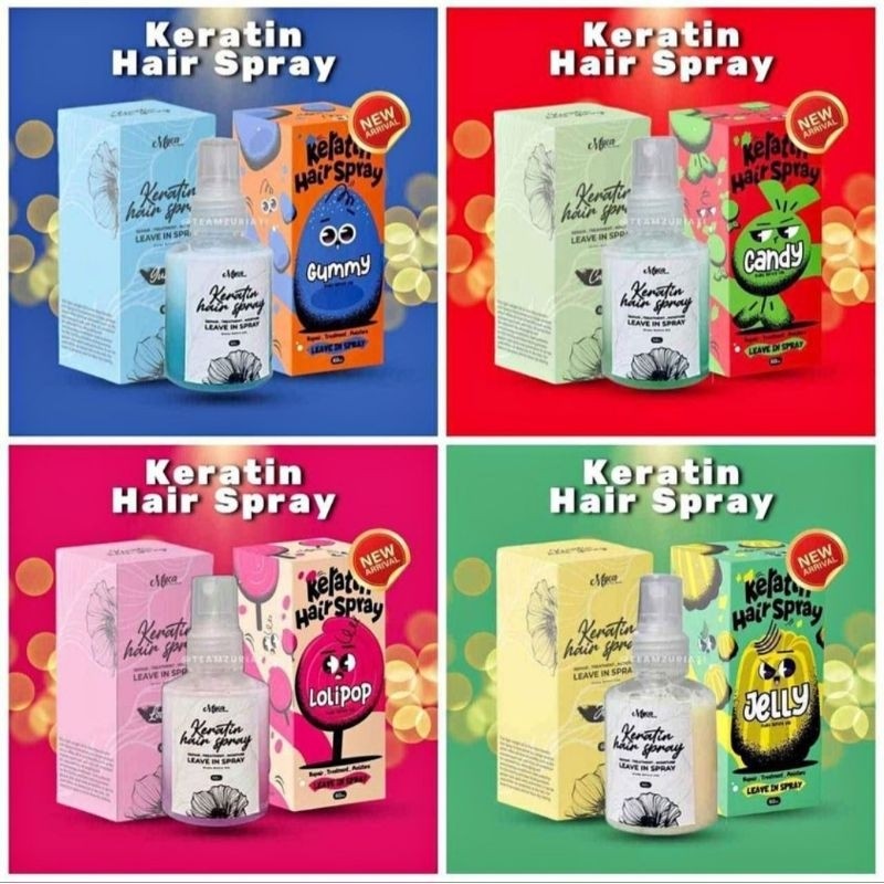 % ORIGINAL HQ MYCA KERATIN HAIR SPRAY | Shopee Malaysia