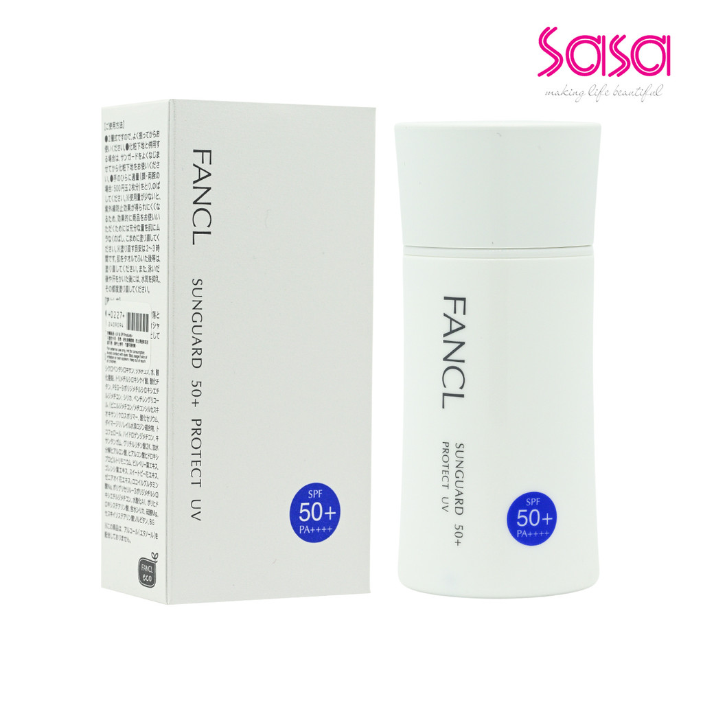FANCL Sunguard 50+ Protect UV SPF50+ PA++++ (60ml) | Shopee Malaysia