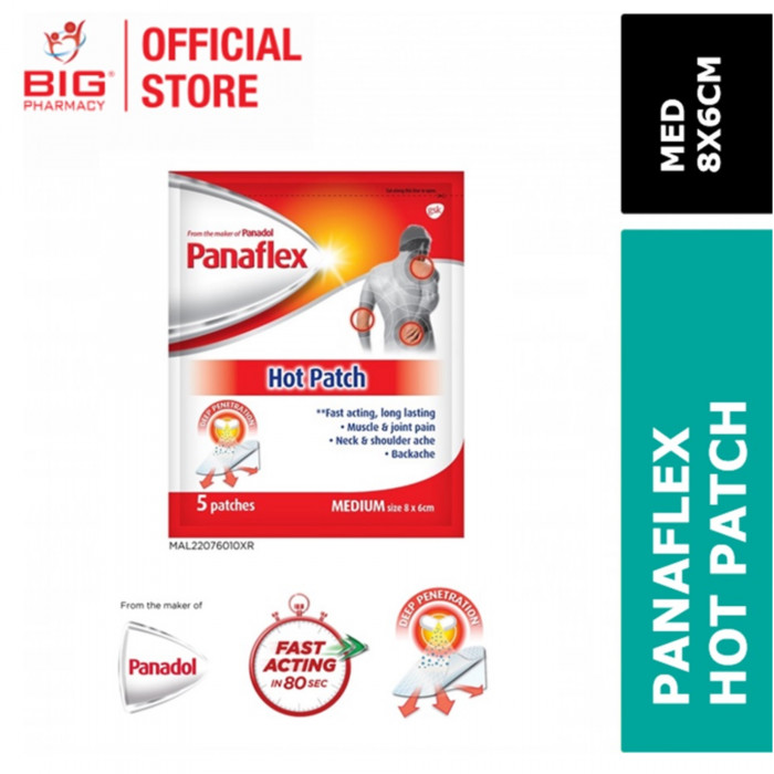 PANAFLEX HOT PATCH 5S | Shopee Malaysia