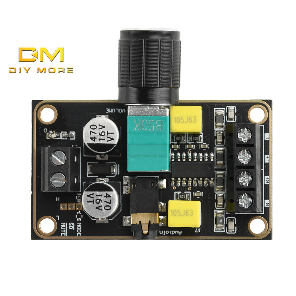 DIYMORE DC-5V Pam8406 Digital Amplifier Board Module 5W+5W Dual Channel ...