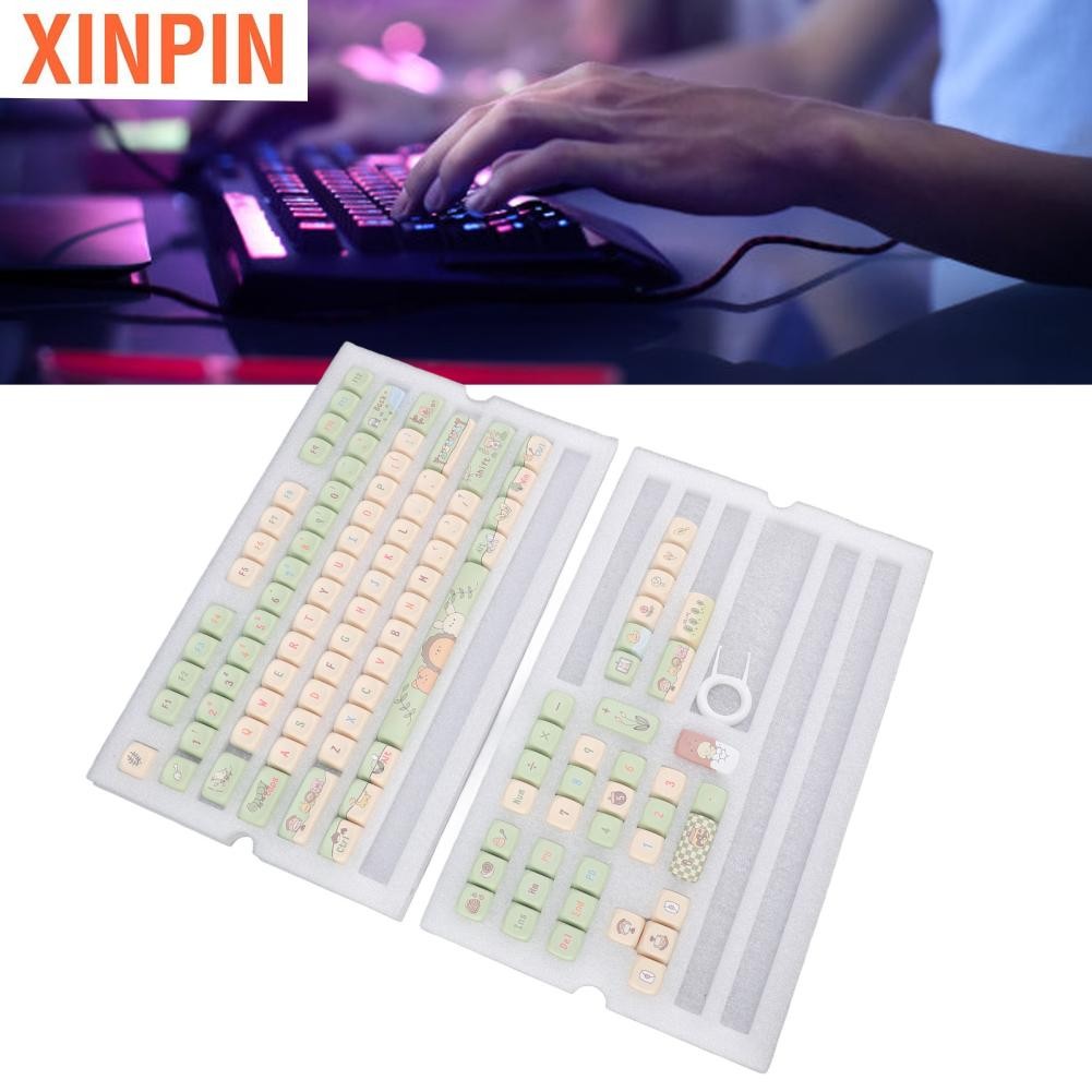 Xinpin 112 Key Mechanical Keyboard Keycap Set 9mm MCA Height PBT ...