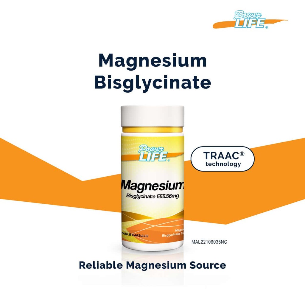 Alpro Pharmacy Exclusive - Powerlife Magnesium 555.56mg 60s | Shopee ...