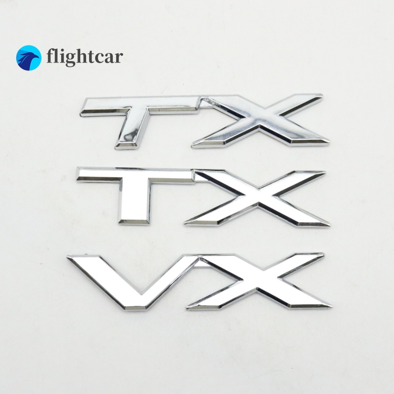 flightcar Car Rear Trunk Letter Emblem VX TX Logo Sticker Tailgate ...