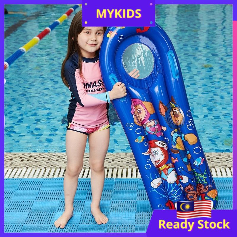 MYKIDS Children Surfboard Float Row Perspective Inflatable Floating Bed ...