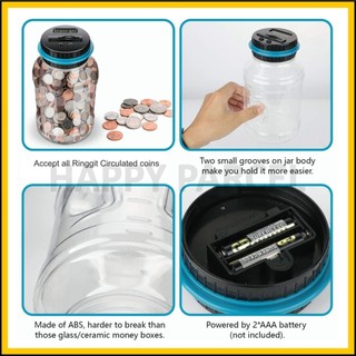 [MYR Automatic Counter] Electronic Piggy Bank LCD Tabung Budak Digital ...
