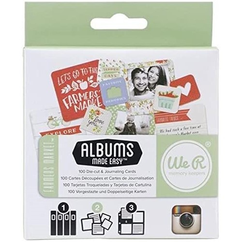 We R Memory Keepers - Albums Made Easy Journaling Cards - Farmers ...