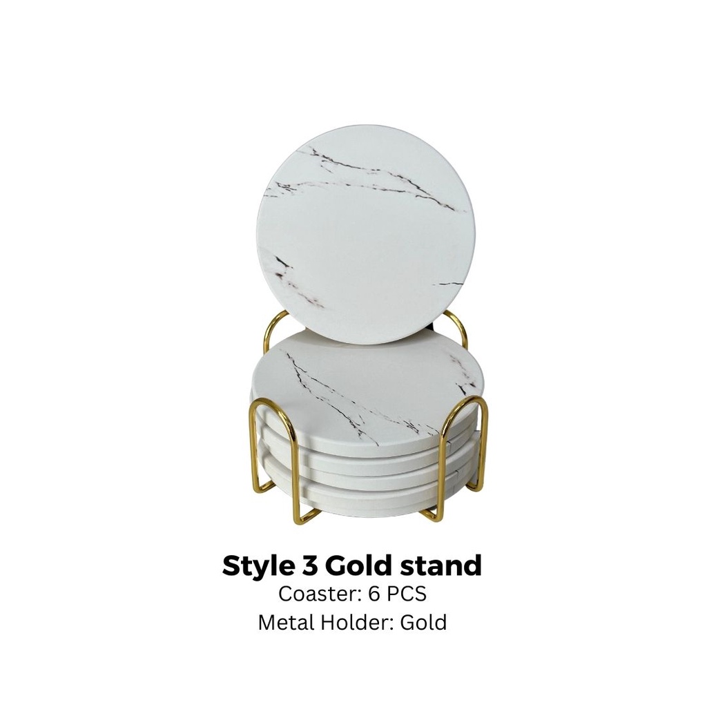 Alas Cawan Lapik Cawan Ceramic Coaster Absorb Water Absorbent Premium ...