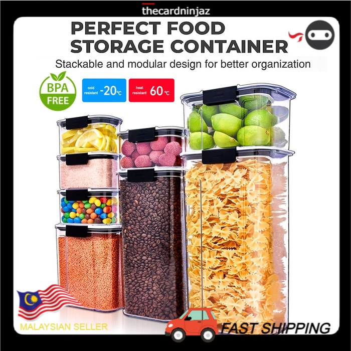 TCNGV Food Storage Container Plastic Kitchen Refrigerator Noodle Box ...