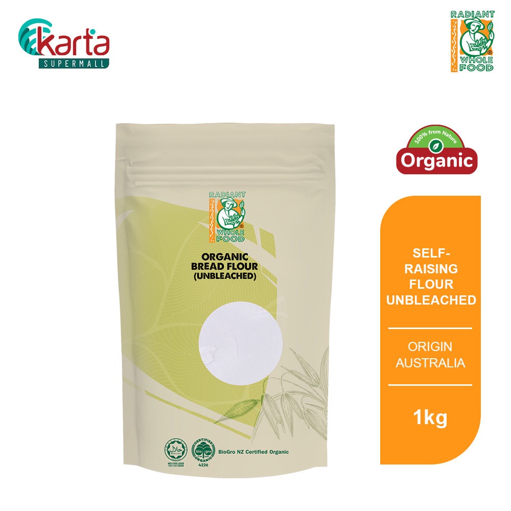 Radiant Organic Unbleached Bread Flour 1kg | Shopee Malaysia