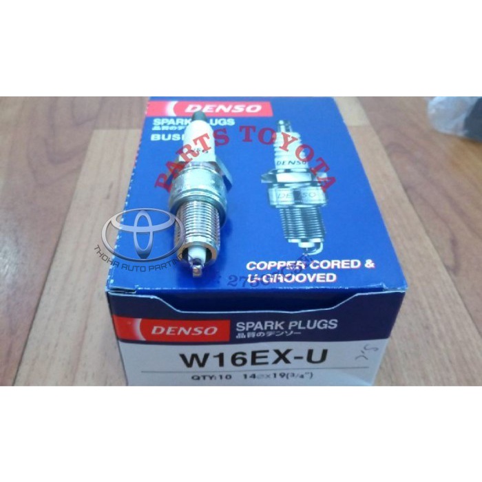 Spark Plug Futura Carburetor, L300, Kijang Hardtop Starlet Original Denso W16EX-U | Shopee Malaysia
