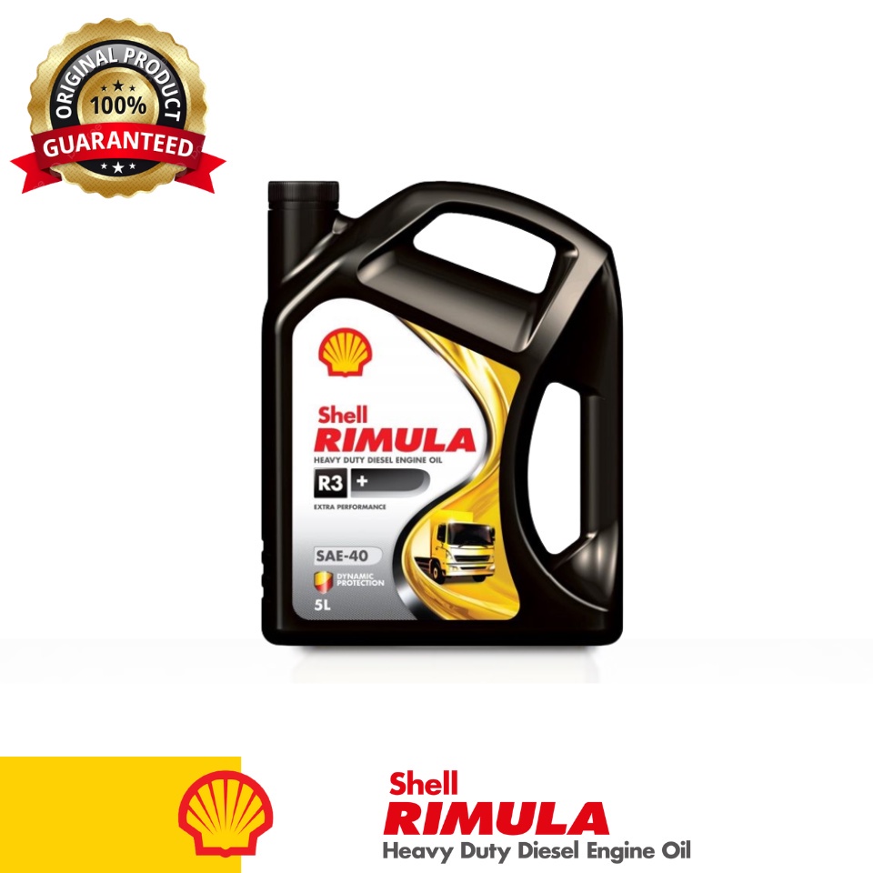 Original (Pasaran Malaysia) 550044657 Shell Rimula R3+ 40 5 Litre ...