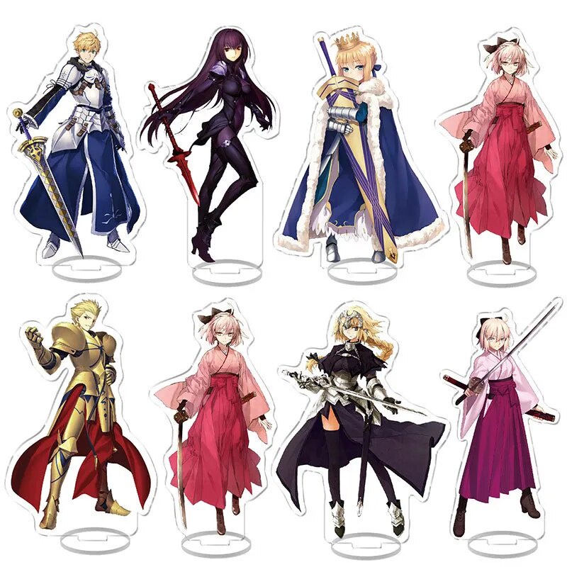 Standee model zAnime Game Fate Grand Figure Acrylic Stands Study corner ...