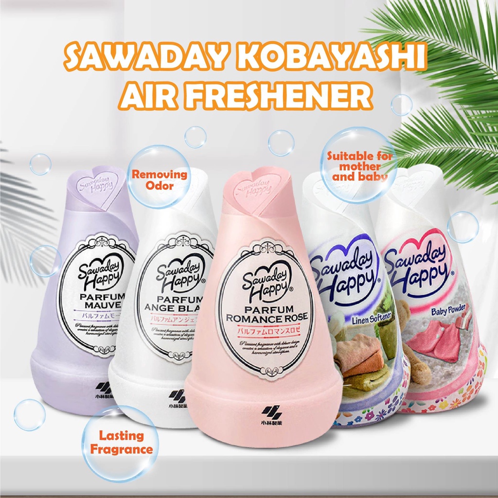 Wahaha Japan Kobayashi Pharmaceutica Sawaday Home Aromatherapy 120g Air Freshener Perfume Home ...