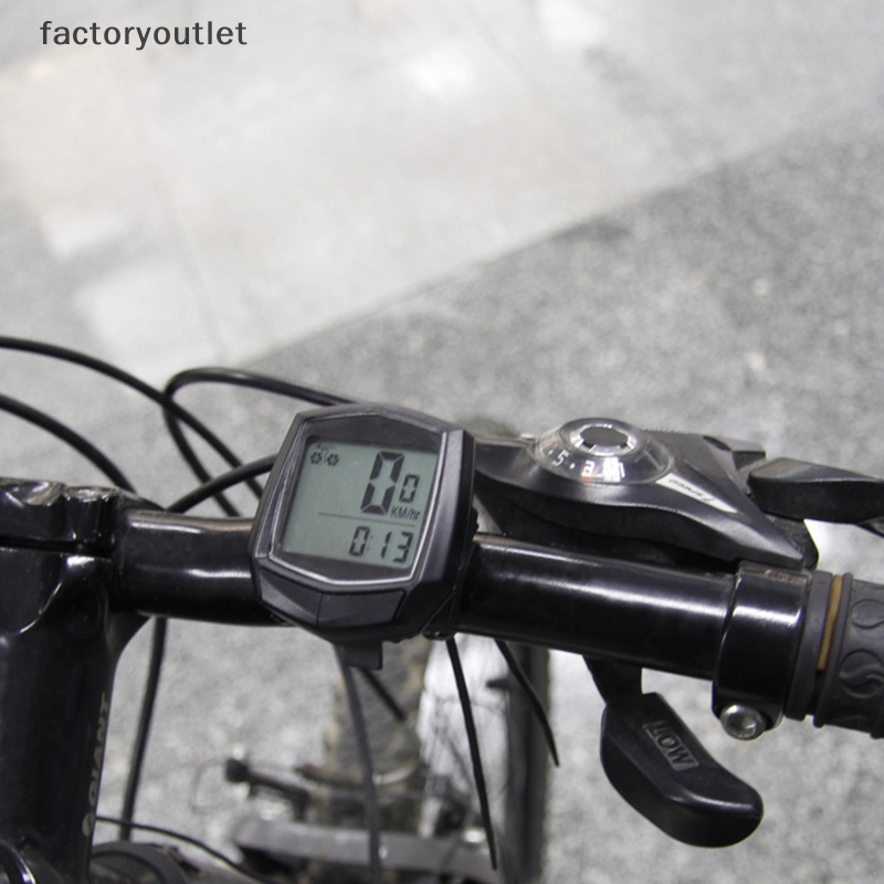FCMY Bicycle Accessories Waterproof Wired Digital Bike Ride Speedometer ...