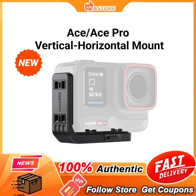 【Original New】Insta360 Ace/Ace Pro/ACE PRO 2 Vertical-Horizontal Mount ...