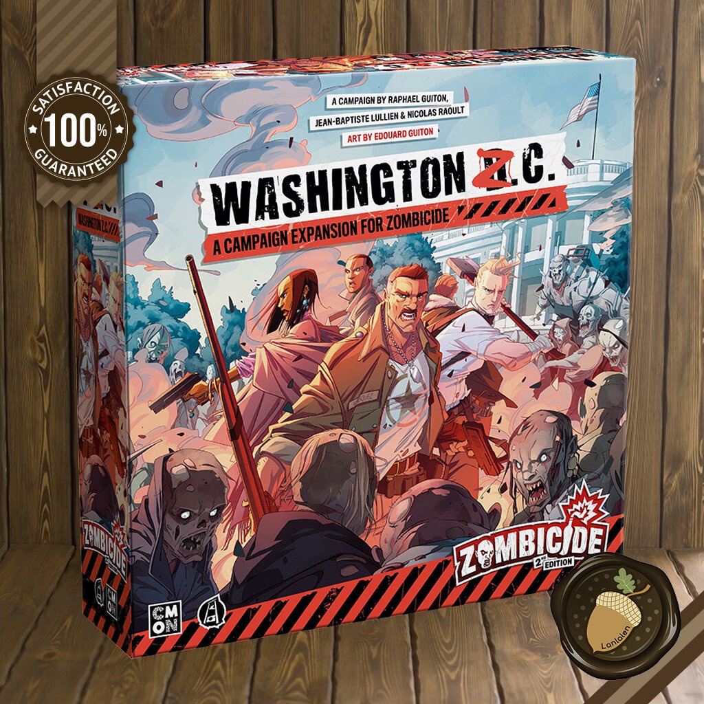 Zombicide 2nd Edition: Washington Z.C. Board Game Add-Ons | Shopee Malaysia