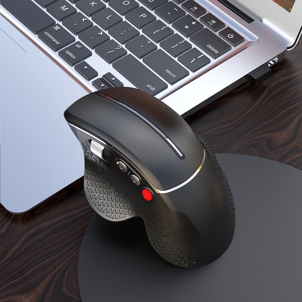 Jomaa 2.4G Wireless Side Roller Mouse Vertical Gaming Mouse for Gamer ...