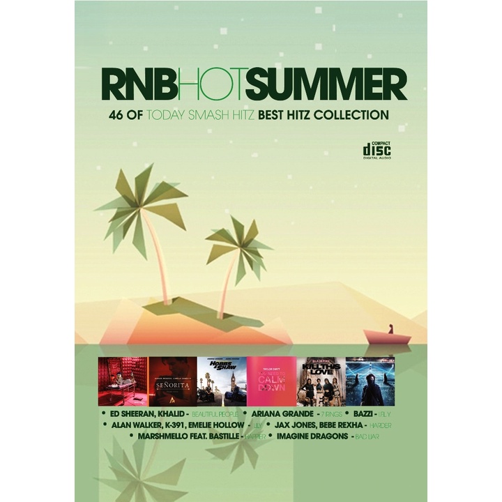 R & B Hot Summer CD Best Hit Collection Original Artist Ariana Grande ...