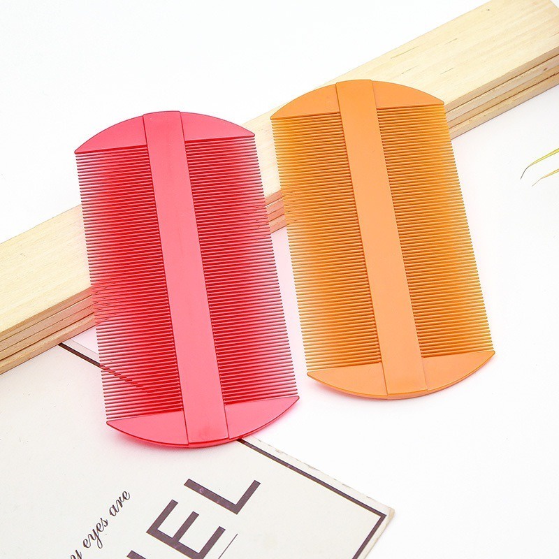 Children's Double Sided Hair Comb Fine-toothed Plastic Hair Comb ...