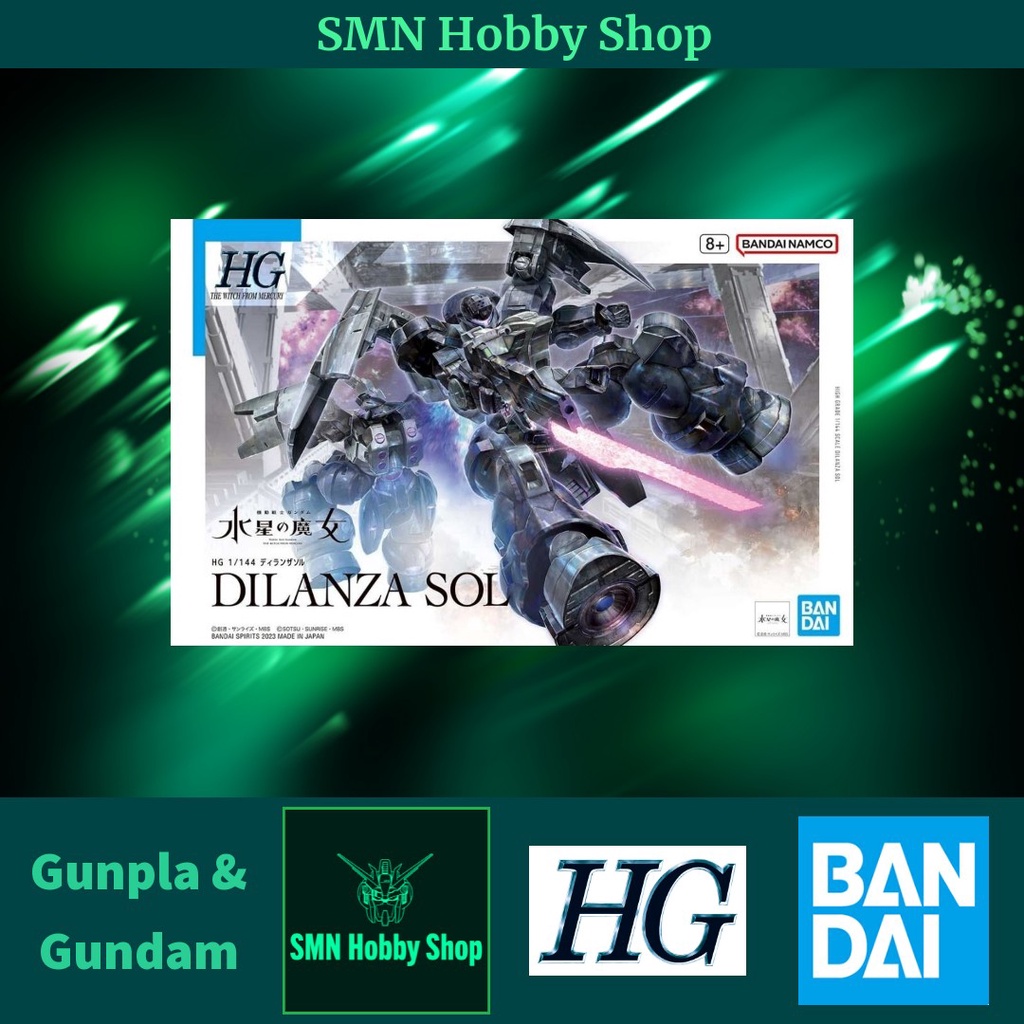 HG 1/144 Dilanza Sol 021 Gunpla Gundam Toys Plastic Model Kit [HGTWFM ...