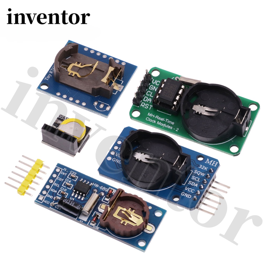 DS1302/DS1307/PCF8563/DS3231 AT24C32 I2C IIC Memory 3.3V-5V Real Time Precision RTC Clock I2C ...