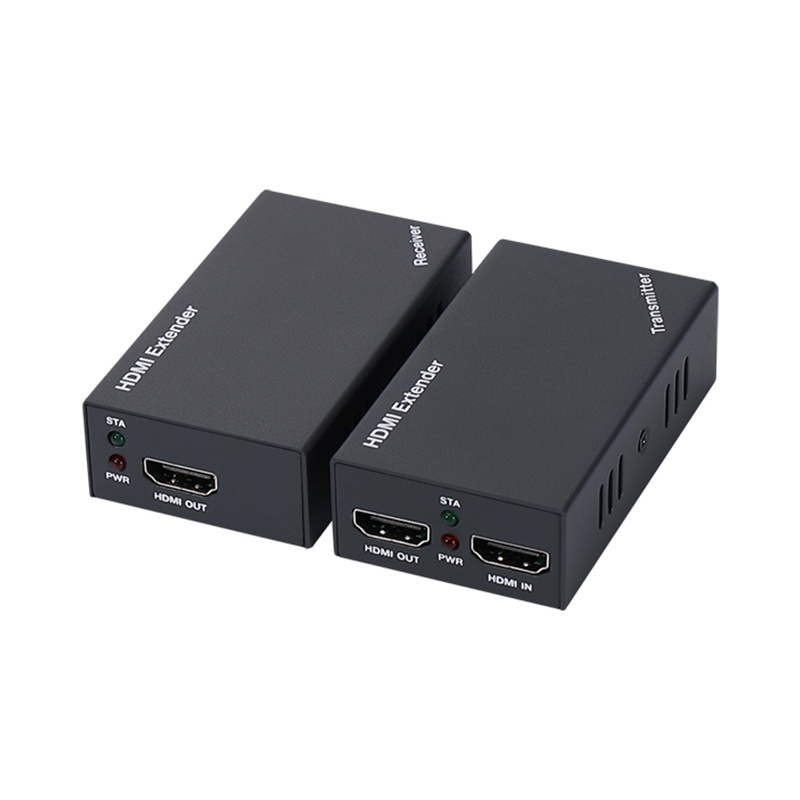 HDMI-compatible Extender Cat5e Cat 6 TCP signal HDMI to Lan Converter ...