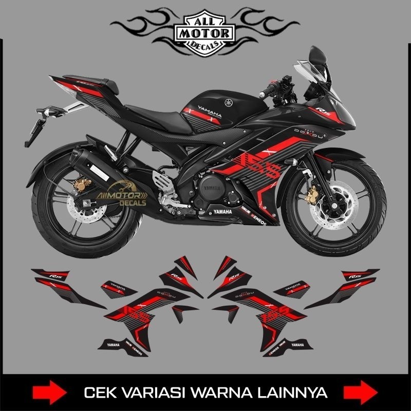 Striping Yamaha R15 V2 Livery Doxou/Motorcycle Sticker R15 V2 2014 ...