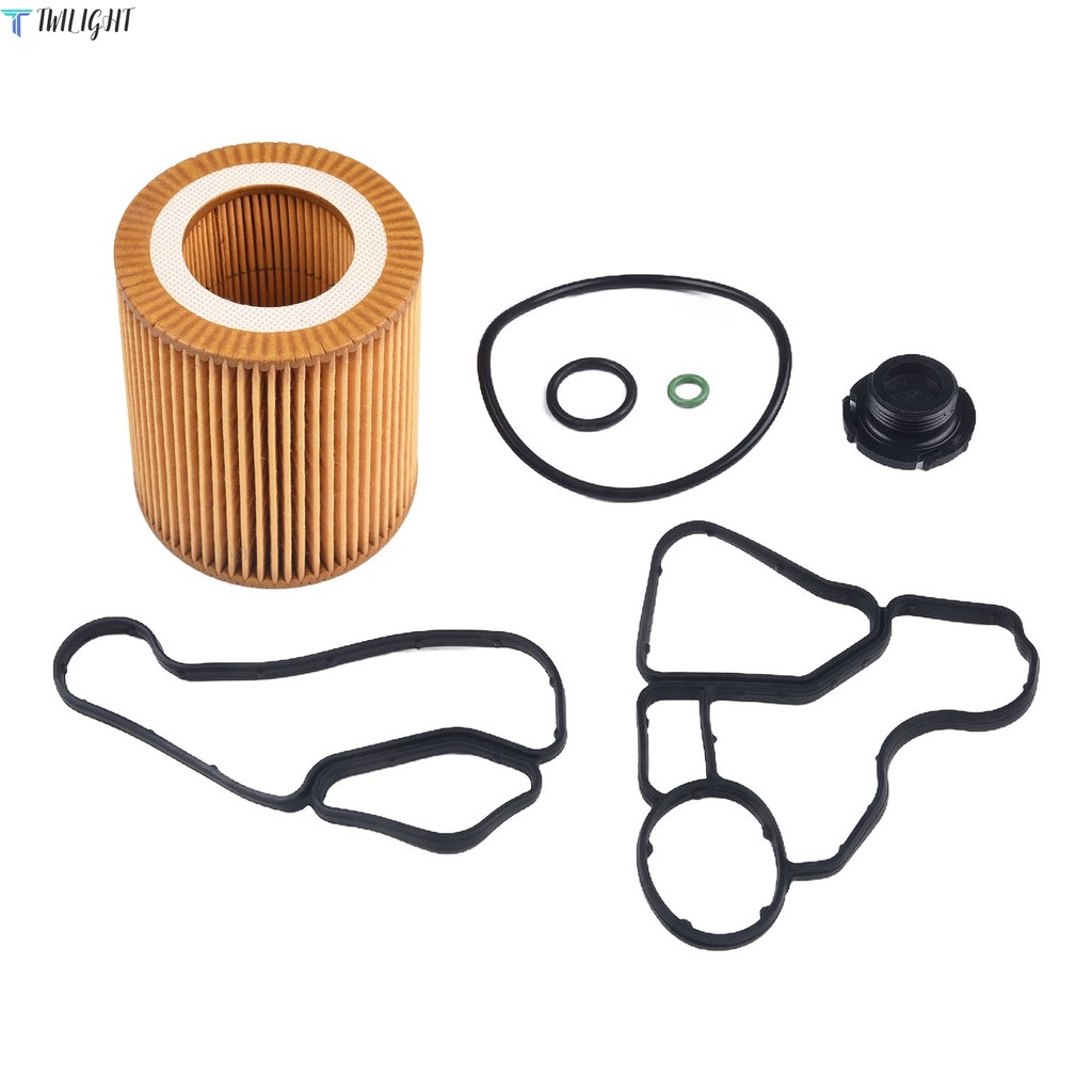 Oil Filter+Housing Gasket& Cooler Seal Set for BMW For X1 X3 for N26 ...