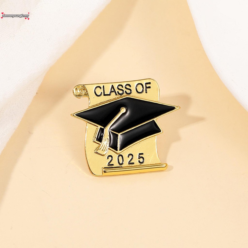 Graduation Cap School Student Lapel Pin Class of 2025 Graduation Lapel ...