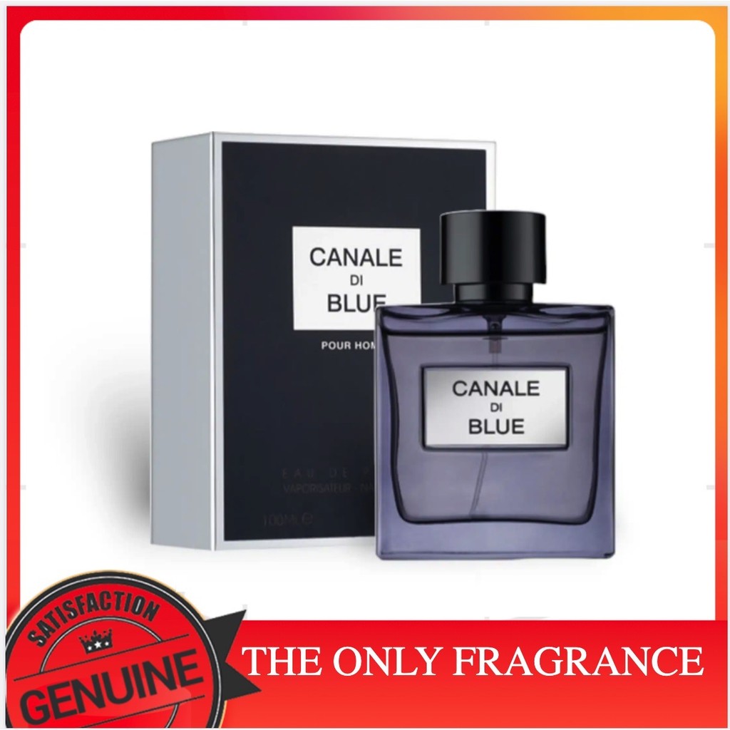 Fragrance World Canale Di Blue Eau De Parfum [ Original Perfume Men ] Shopee Malaysia